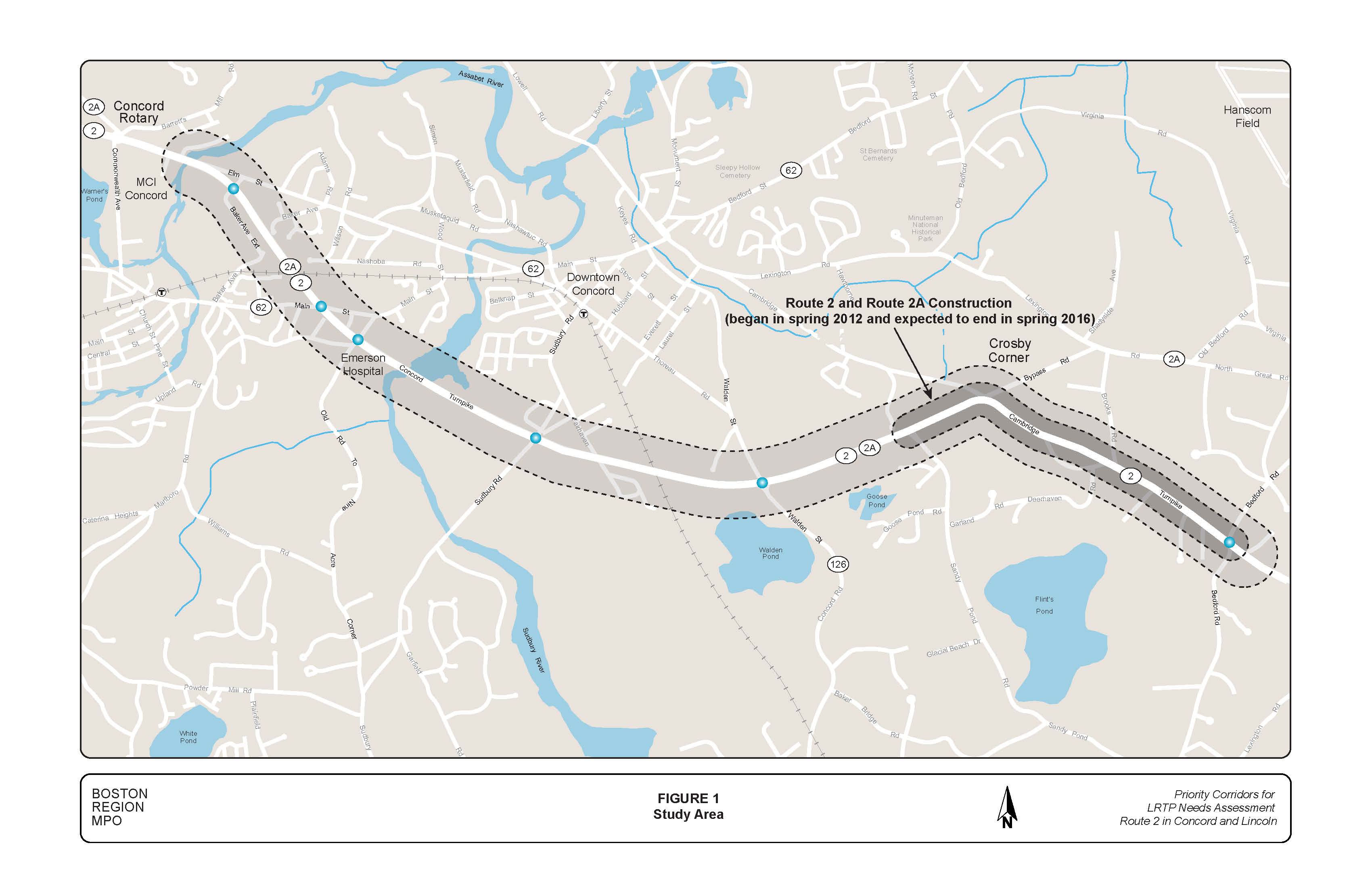 Memo: Traffic Signal-Retiming Study for Route 2 in Concord and Lincoln